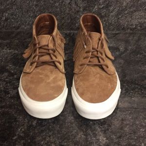 Vans | Shoes | Sale Vans Chukka Moc Fringed Mid Top Sneakers | Poshmark